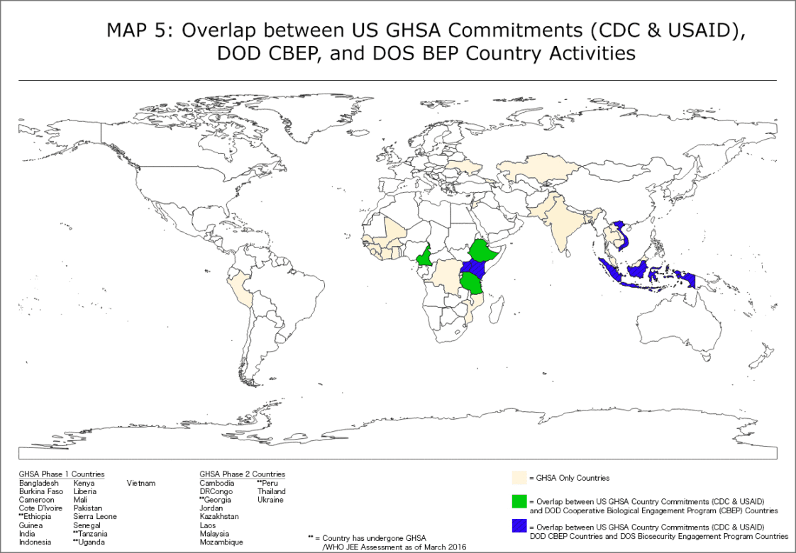 Mapping the Global Health Security Agenda