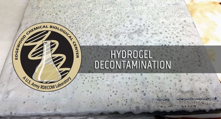 ECBC Explores Use of Gels for Biological Decontamination