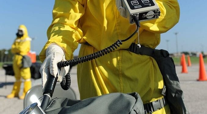 Air Force Bioenvironmental Engineers Monitor for Hazards on ...