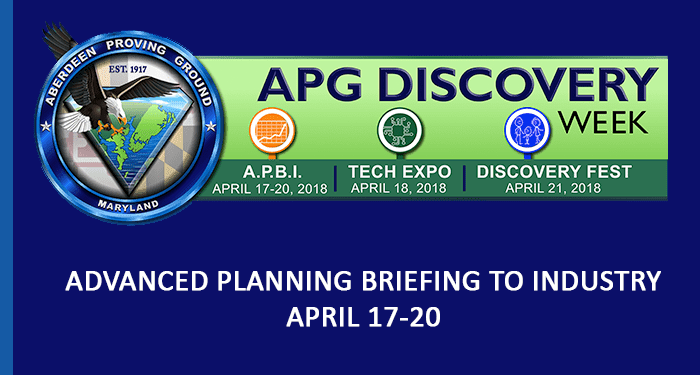 Aberdeen Proving Ground Advanced Planning Briefing to Industry 2018 ...