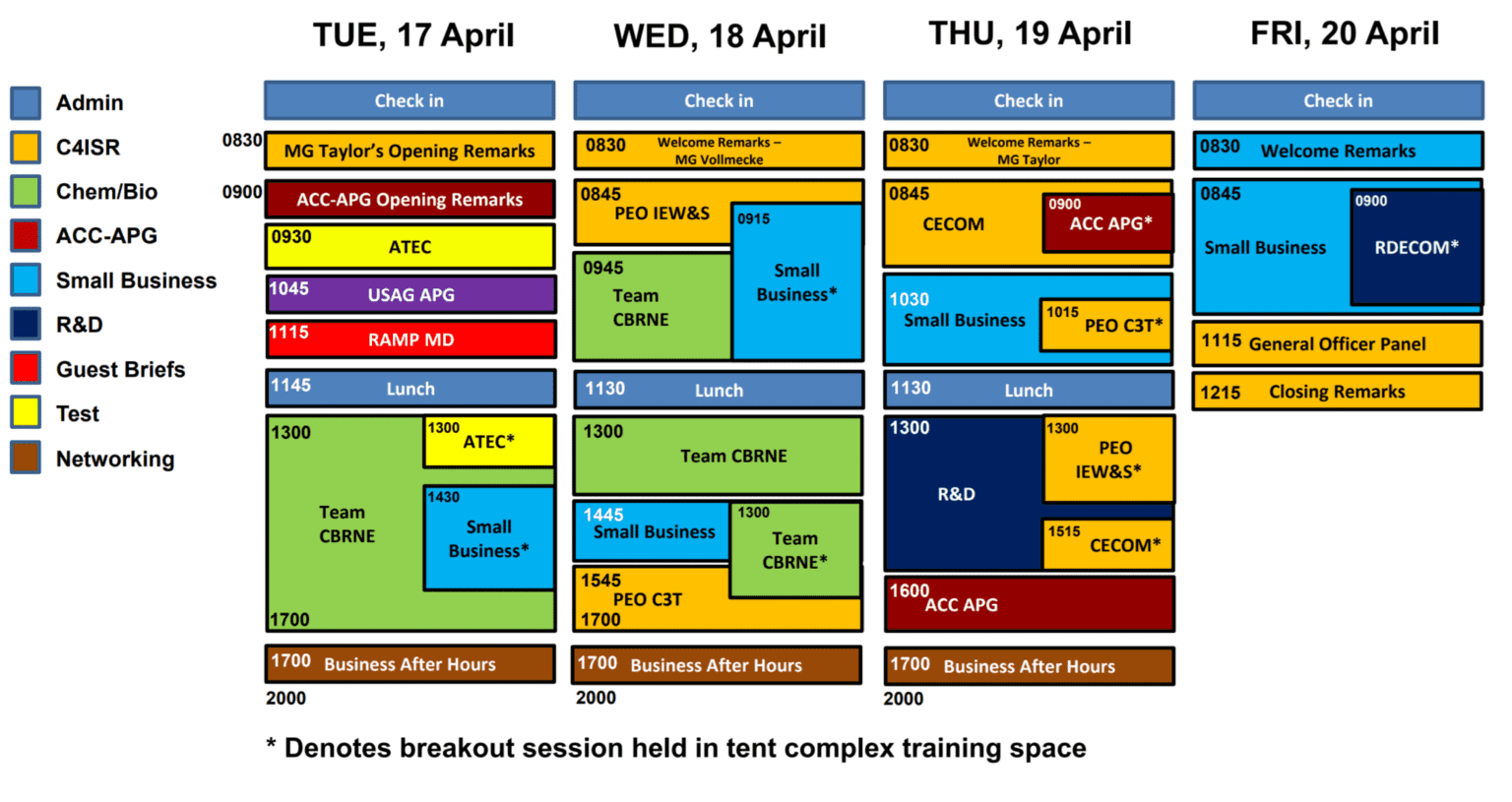 Aberdeen Proving Ground Advanced Planning Briefing to Industry 2018