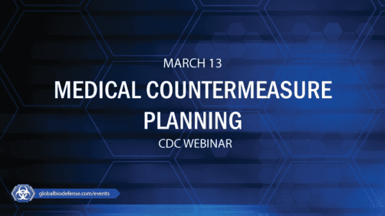 CDC Second Wednesday Webinar: Medical Countermeasure Planning