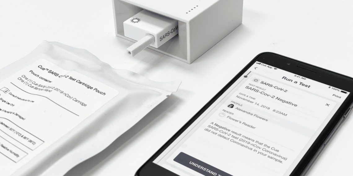 Cue Health Awarded Federal Contract for 25-Minute Nasal Swab COVID-19 ...