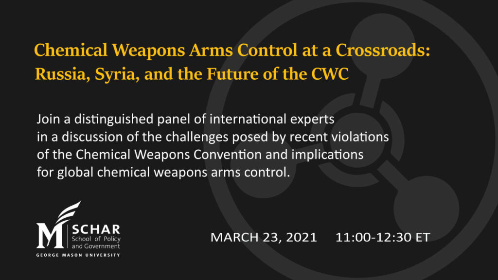 Chemical Weapons Arms Control at a Crossroads: Russia, Syria, and the ...
