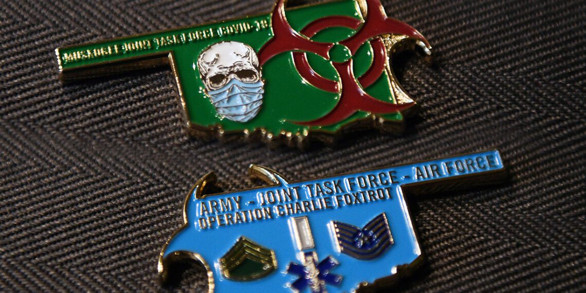 Oklahoma National Guard Pandemic Responders Design Challenge Coin
