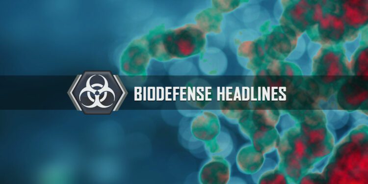 Biodefense Headlines – 31 July 2023